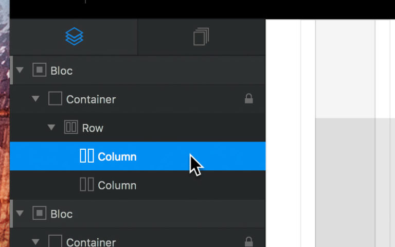 Column Control – Blocs – User Documents