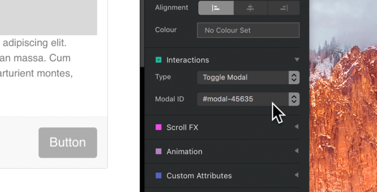 Modals – Blocs – User Documents